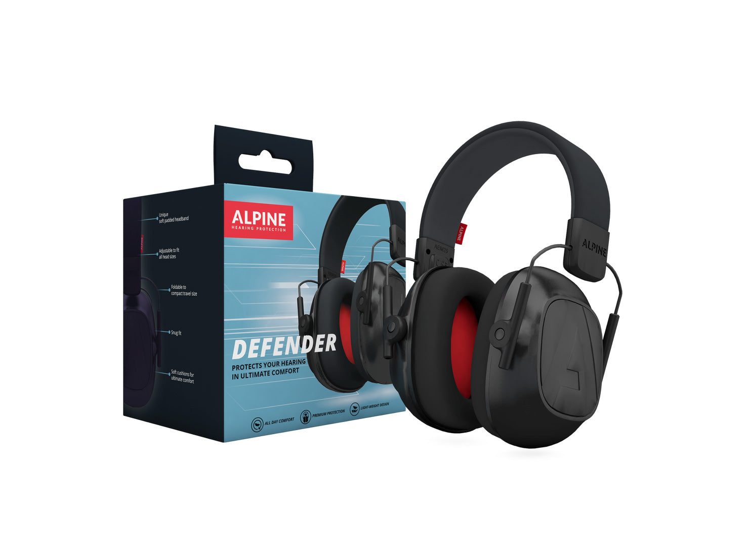 Alpine Hearing Protection イヤーマフ Alpine Defender