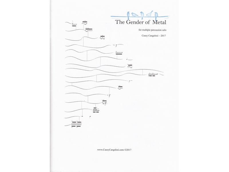 The Gender of Metal for Multiple Percussion Solo / ザ・ジェンダー・オブ・メタル